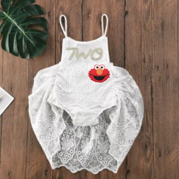 boutique | One Pieces | Sesame Street Dress Second Birthday Outfit Elmo ...
